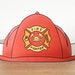 Firefighter Helmet Paper Crown Party Template Printable Kids Craft ...