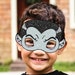 Vampire Mask Kids Vampire Costume Vampire Mask Diy Vampire - Etsy