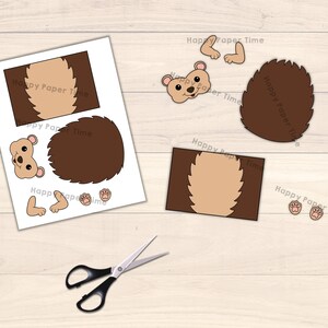 Hedgehog Toilet Paper Roll Craft Forest Woodland Party Coloring ...