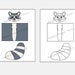 Raccoon Toilet Paper Roll Craft Forest Woodland Party Coloring - Etsy
