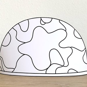 Soldier Helmet Paper Crown Headband Military Army Veteran Day Coloring ...