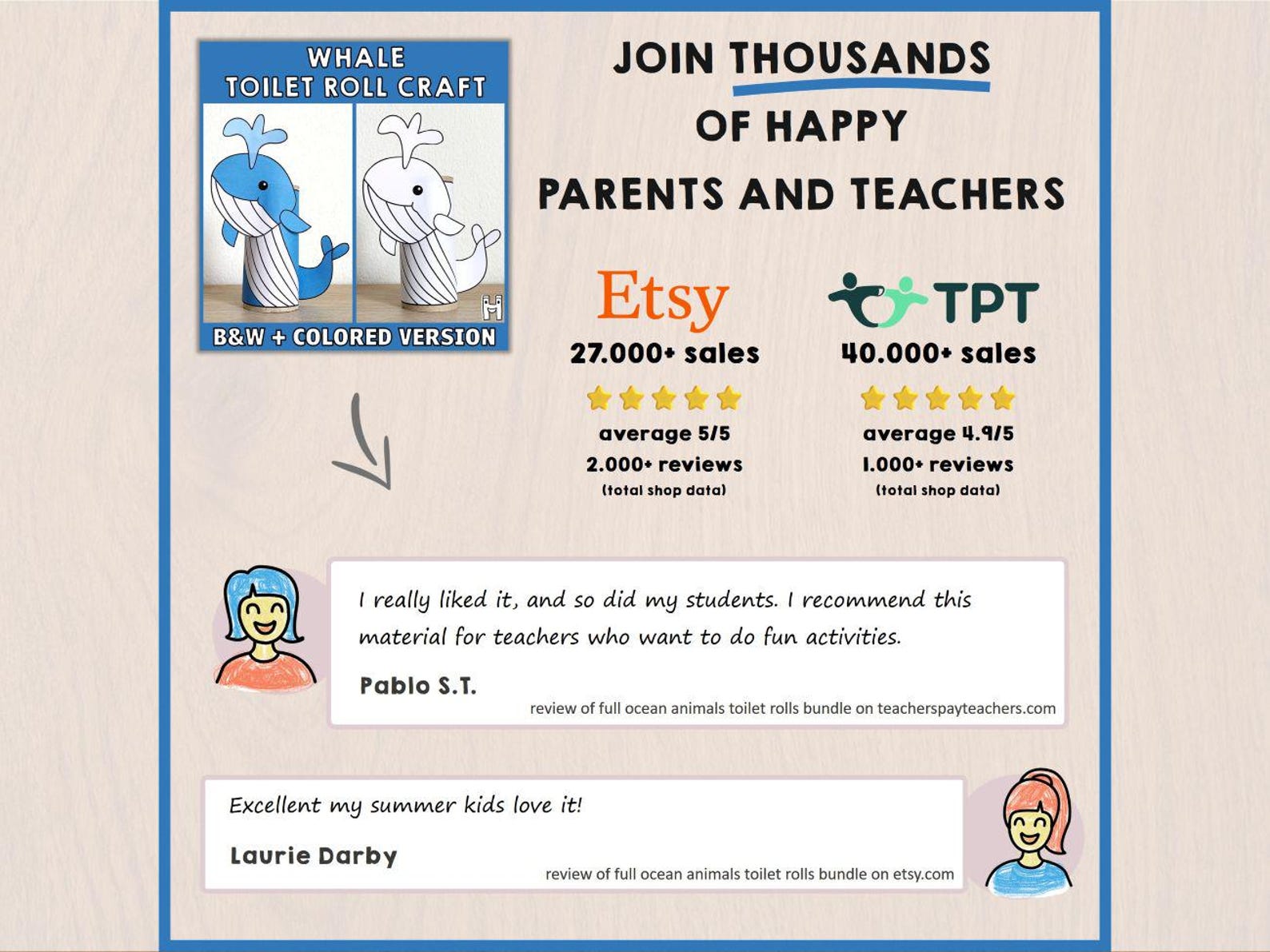 Whale Toilet Paper Roll Craft Ocean Animal Beach Sea Party Coloring ...