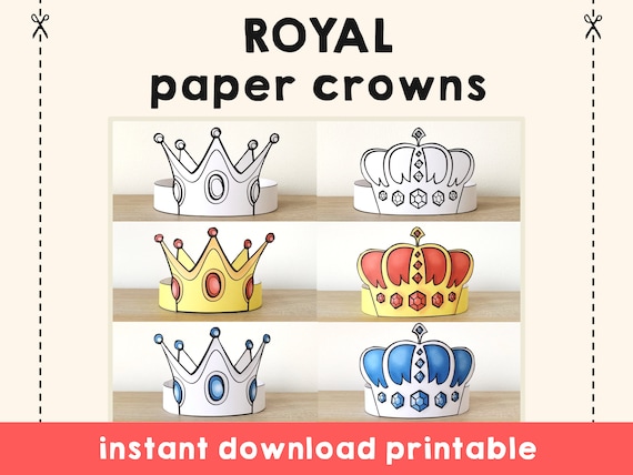 Printable Royal Crown Template