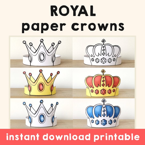 Printable Crown - Etsy