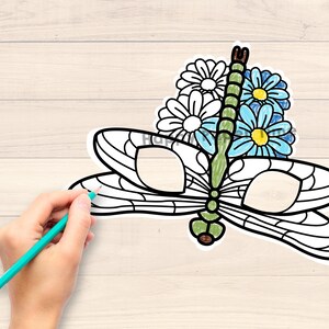 Pond Animals Paper Mask Craft Activity Coloring for Kids, Duck, Frog ...