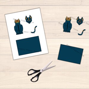 Egyptian Cat Toilet Paper Roll Craft Ancient Egypt Party Coloring ...