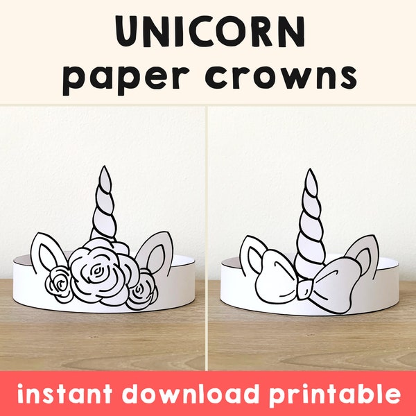 Unicorn Party Hat - Etsy
