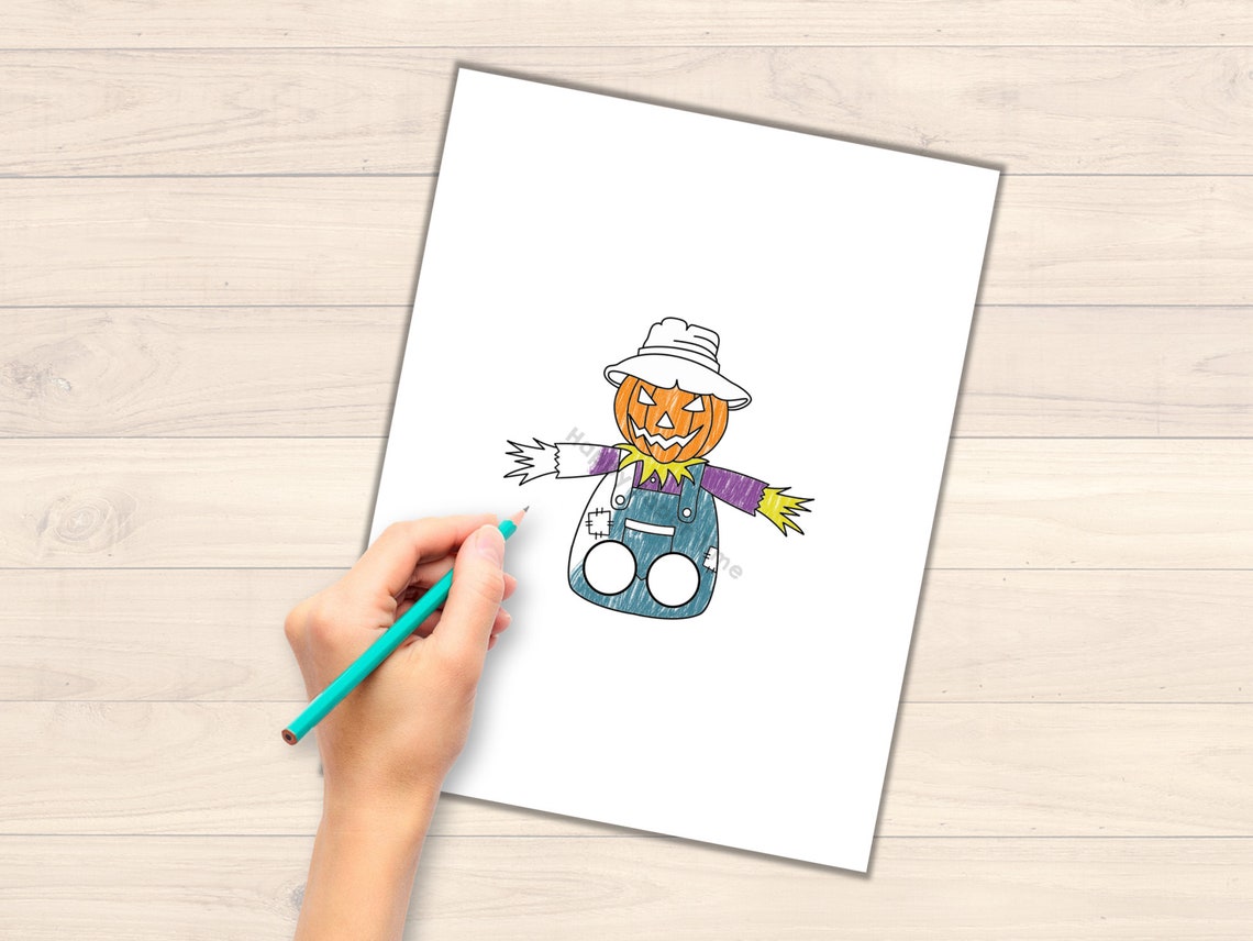 Halloween Paper Craft Printable Finger Puppet Template Kids Craft ...