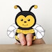 Bee Paper Craft Printable Finger Puppet Template Kids Craft - Etsy