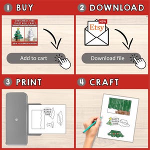 Christmas Tree Toilet Paper Roll Craft Christmas Party Coloring ...