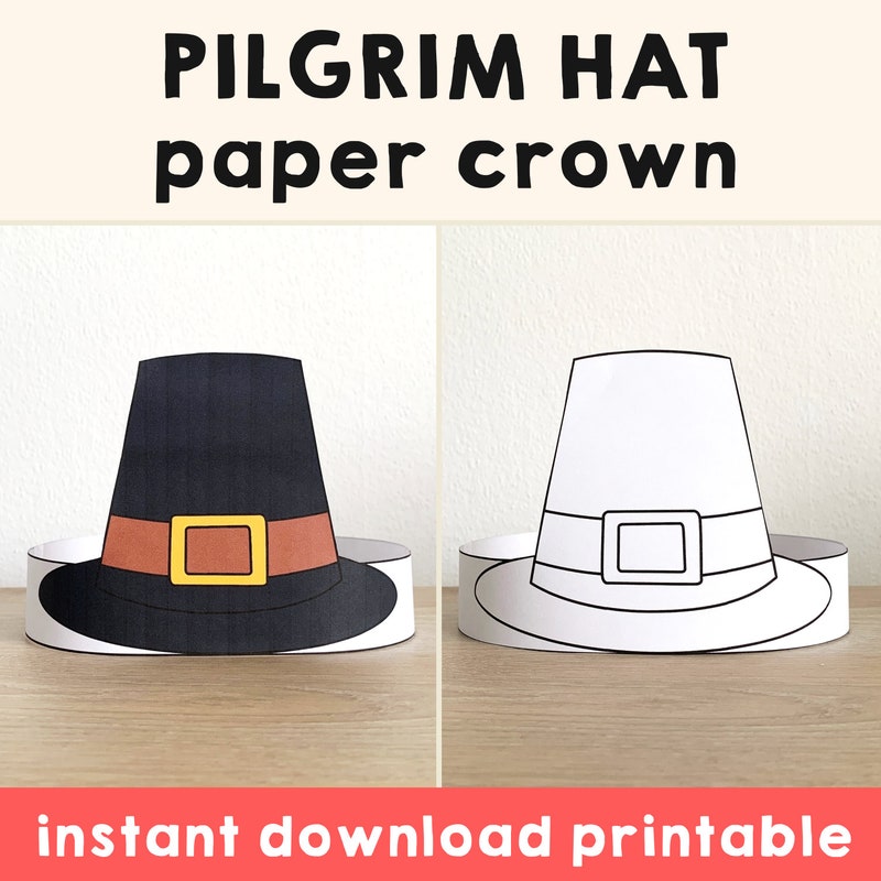 Pilgrim Hat - Etsy
