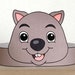 Wombat Paper Crown Australian Animal Template Coloring Activity ...