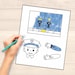 Police Officer Toilet Paper Roll Craft Policeman Party Coloring ...