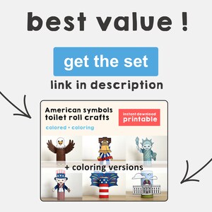 Uncle Sam Toilet Paper Roll Craft America Symbol 4th of July United ...