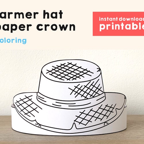 Wolf Paper Crown Party Printable Kids Craft Woodland Birthday - Etsy