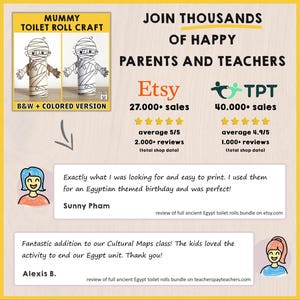 Mummy Toilet Paper Roll Craft Ancient Egypt Party Coloring Printable ...