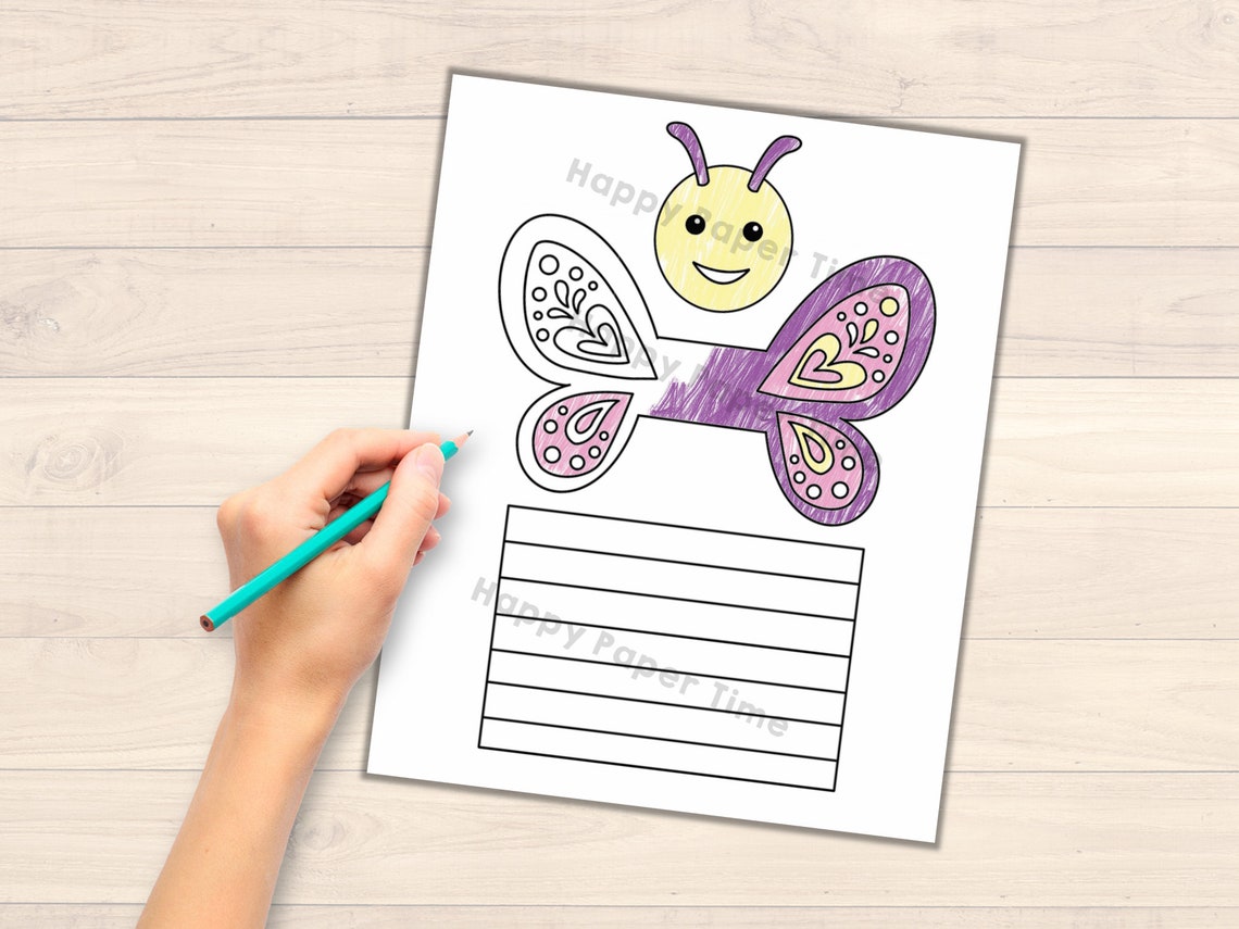 Butterfly Toilet Paper Roll Craft Bugs Insects Spring Party - Etsy