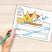 King Paper Crown Template Fantasy Medieval Party Headband Coloring ...