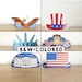American Symbols Paper Crowns Flag 4th of July Patriotic Printable DIY ...