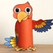 Parrot Toilet Paper Roll Craft Bird Pets Animal Party Coloring - Etsy