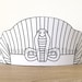 Pharaoh Paper Crown Ancient Egypt Template Party Coloring Printable ...