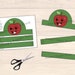 Apple Paper Crown Fruit Template Party Coloring Printable Kids Craft ...