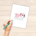 Pig Paper Craft Printable Farm Animal Finger Puppet Kids Craft Farm ...