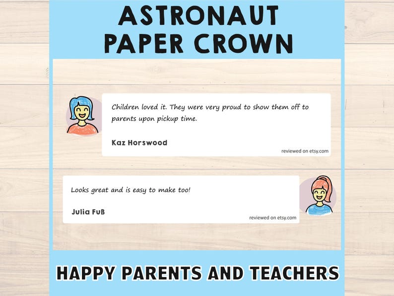 Astronaut Helmet Paper Crown Space Astronomy Party Printable Headband ...