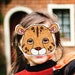 Leopard Paper Crown Mask Jungle Cat Animal Template Coloring Activity ...