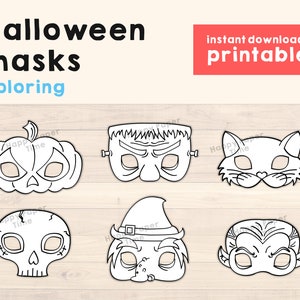 Halloween Mask Kids Diy Halloween Costume Pumpkin Mask Witch - Etsy