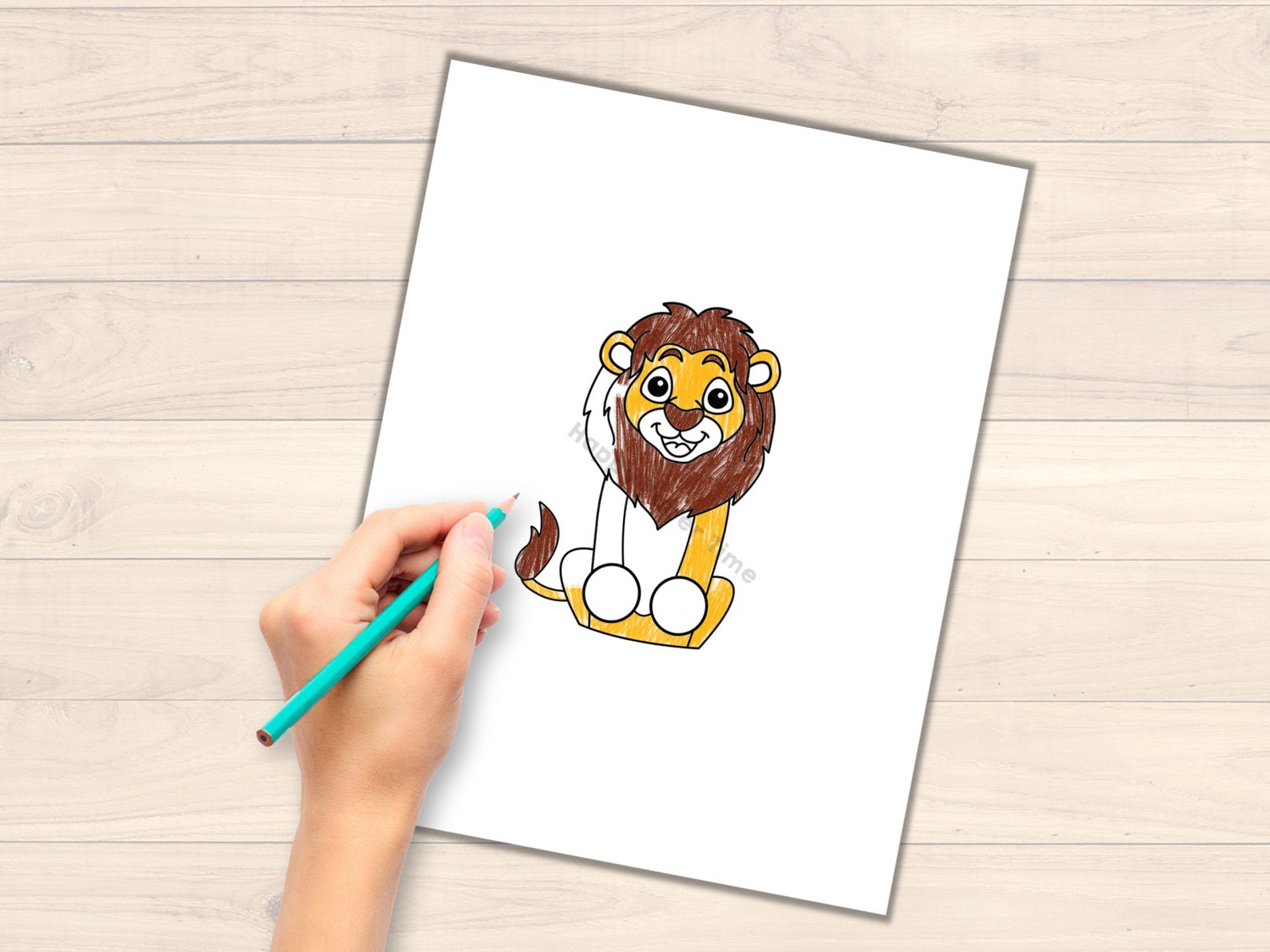 African Animal Paper Craft Printable Finger Puppet Template - Etsy