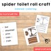 Spider Toilet Paper Roll Craft Bugs Insects Party Coloring Printable ...
