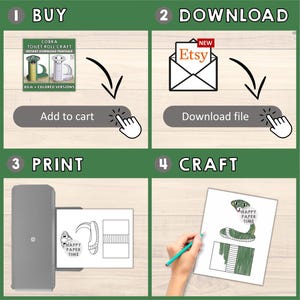 Cobra Snake Toilet Paper Roll Craft Asian Reptile Jungle Party Coloring ...