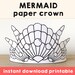 American Symbols Paper Crowns Flag 4th of July Patriotic Printable DIY ...