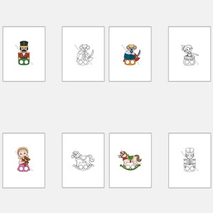 Nutcracker Christmas Winter Paper Craft Printable Finger Puppet ...