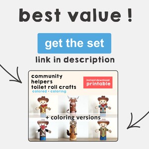 Sheriff Toilet Paper Roll Craft Wild West Party Coloring Printable ...