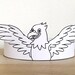 Eagle Paper Crown Party Activity Printable Kids Coloring Craft America ...