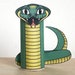 Cobra Snake Toilet Paper Roll Craft Asian Reptile Jungle Party - Etsy