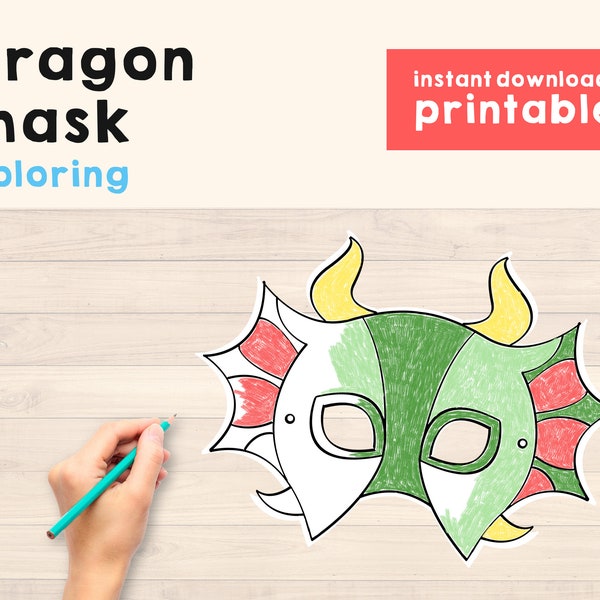 Dragon Mask - Etsy