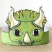 Triceratops Paper Craft Crown Party Template Printable Kids Dinosaur ...