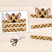 Hyena Paper Crown Party Coloring Printable Kids Craft African - Etsy