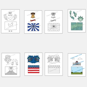 American Symbols Toilet Paper Roll Craft 4th of July President's Day ...