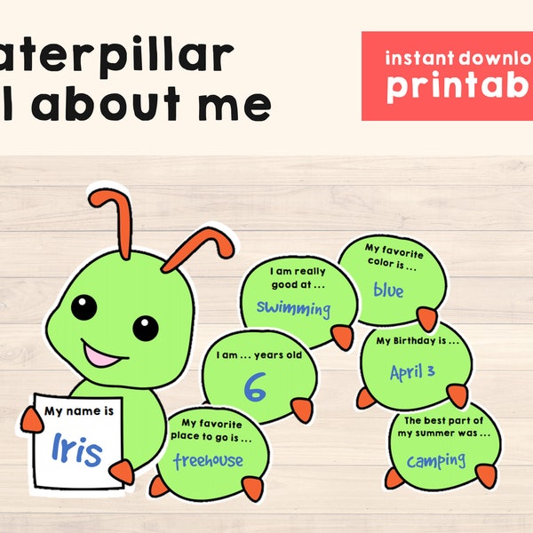 All About Me Board - Etsy