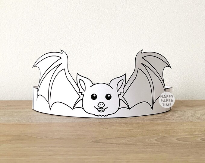 Halloween Paper Crowns Printable, Halloween Headbands Preschool & Up ...