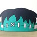 Frankenstein Monster Paper Crown Template Halloween Party Headband ...