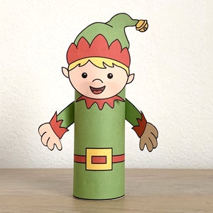 Christmas Toilet Paper Roll Craft Activity Winter Holiday Party ...
