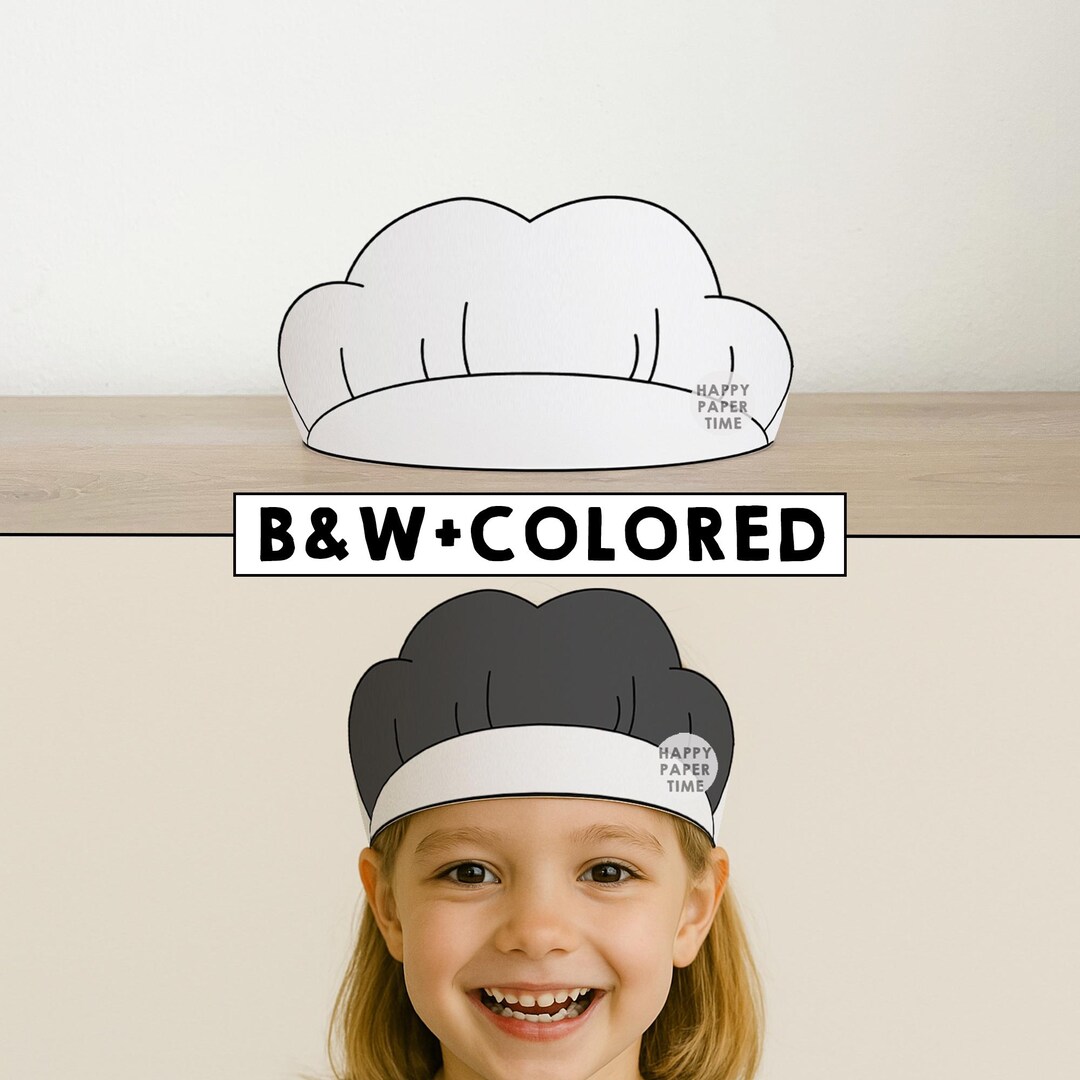 Pilgrim Cap Hat Paper Crown Headband Craft Thanksgiving Settler Party ...