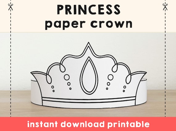 Princess Tiara Template Printable