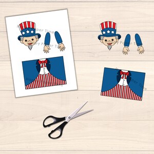 Uncle Sam Toilet Paper Roll Craft America Symbol 4th of July United ...