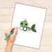 Fish Paper Craft Printable Ocean Animal Finger Puppet Kids - Etsy